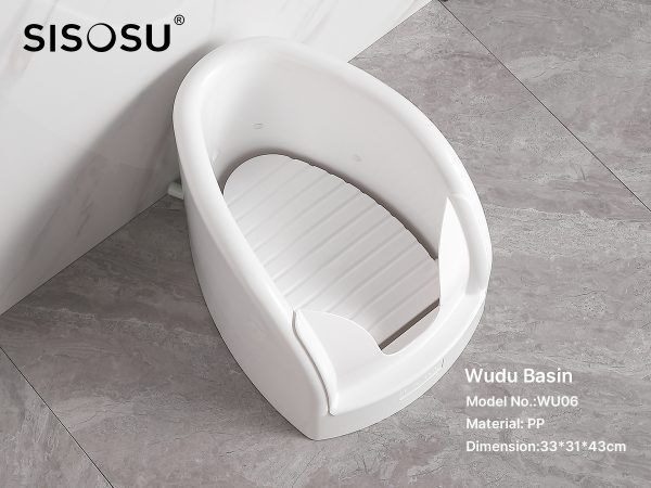 Portable WuduFlow Basin – Compact, Eco-Friendly & Pedal-Operated ...