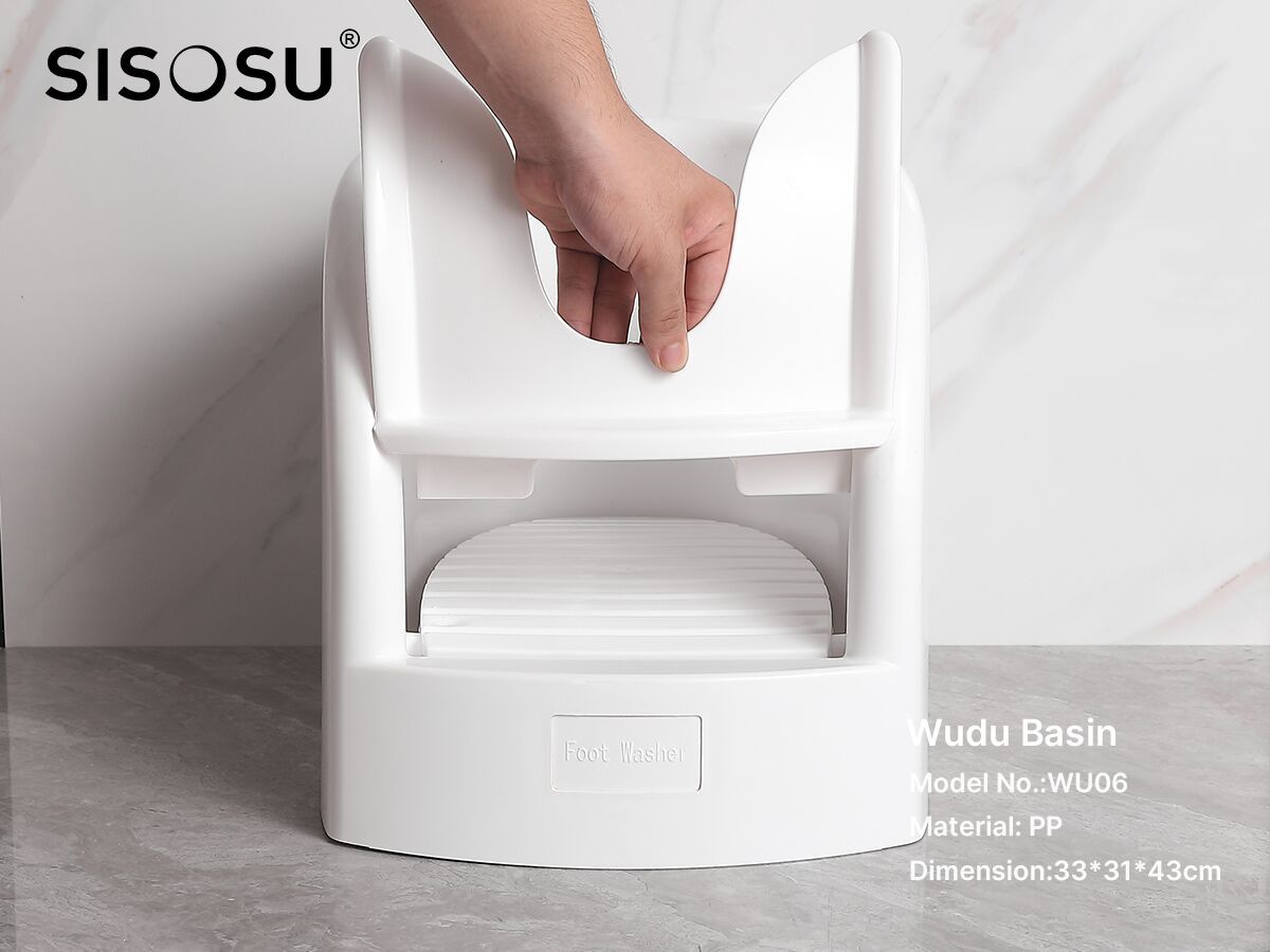 Portable WuduFlow Basin – Compact, Eco-Friendly & Pedal-Operated ...