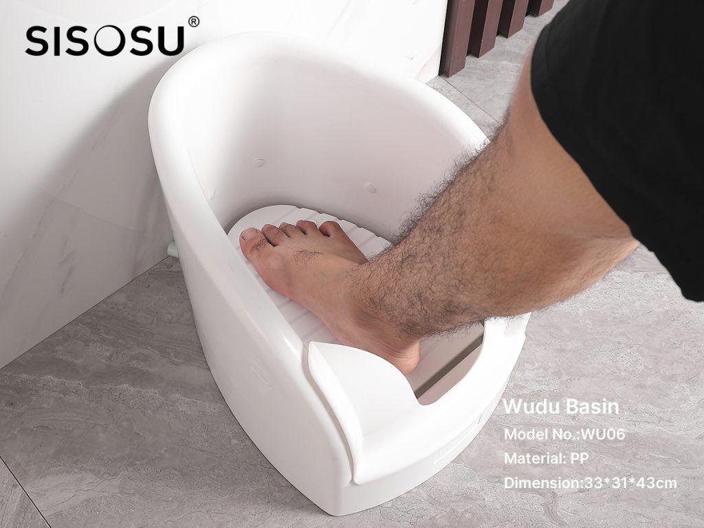 Portable WuduFlow Basin – Compact, Eco-Friendly & Pedal-Operated ...